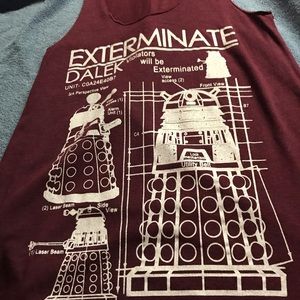 Dr. Who | Tops | Rare Dr Who Dalek Tank | Poshmark